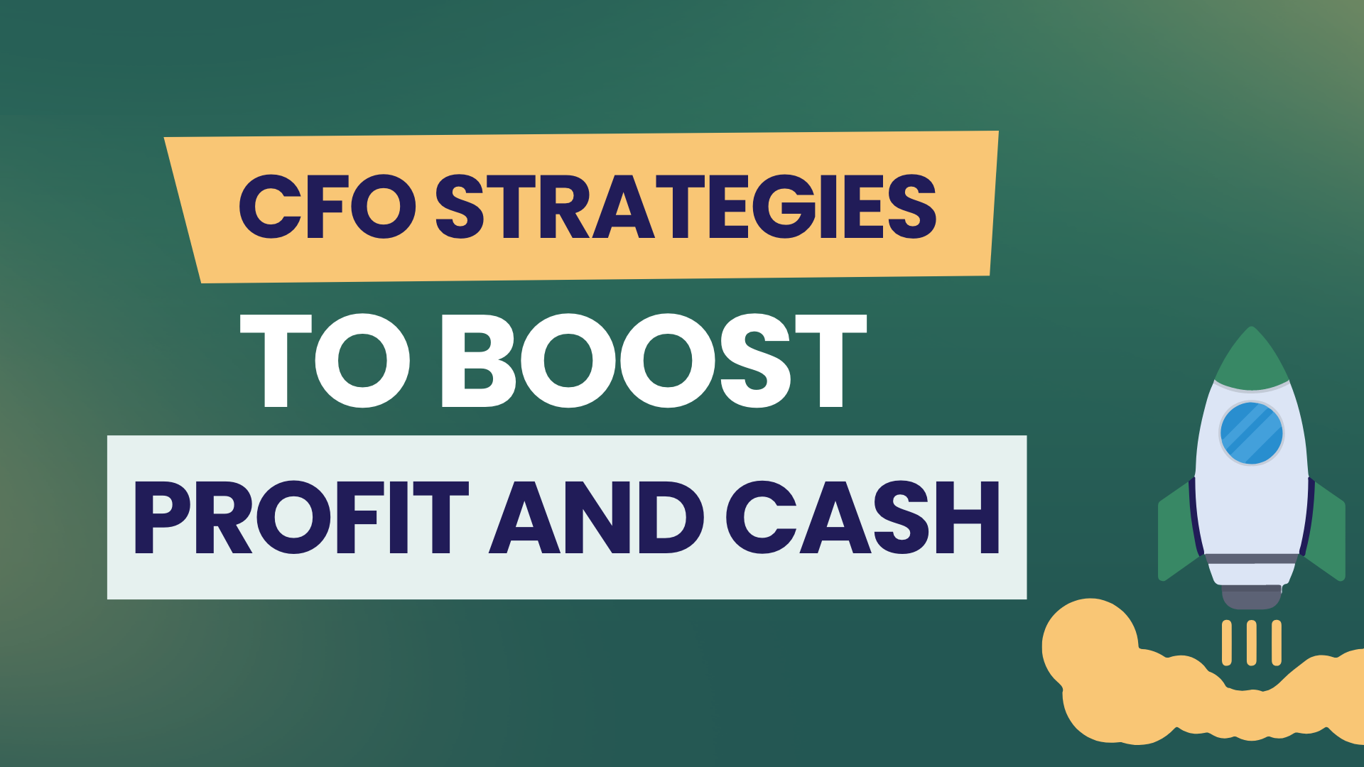 Identify Profit and Cash Initiatives - GrowCFO