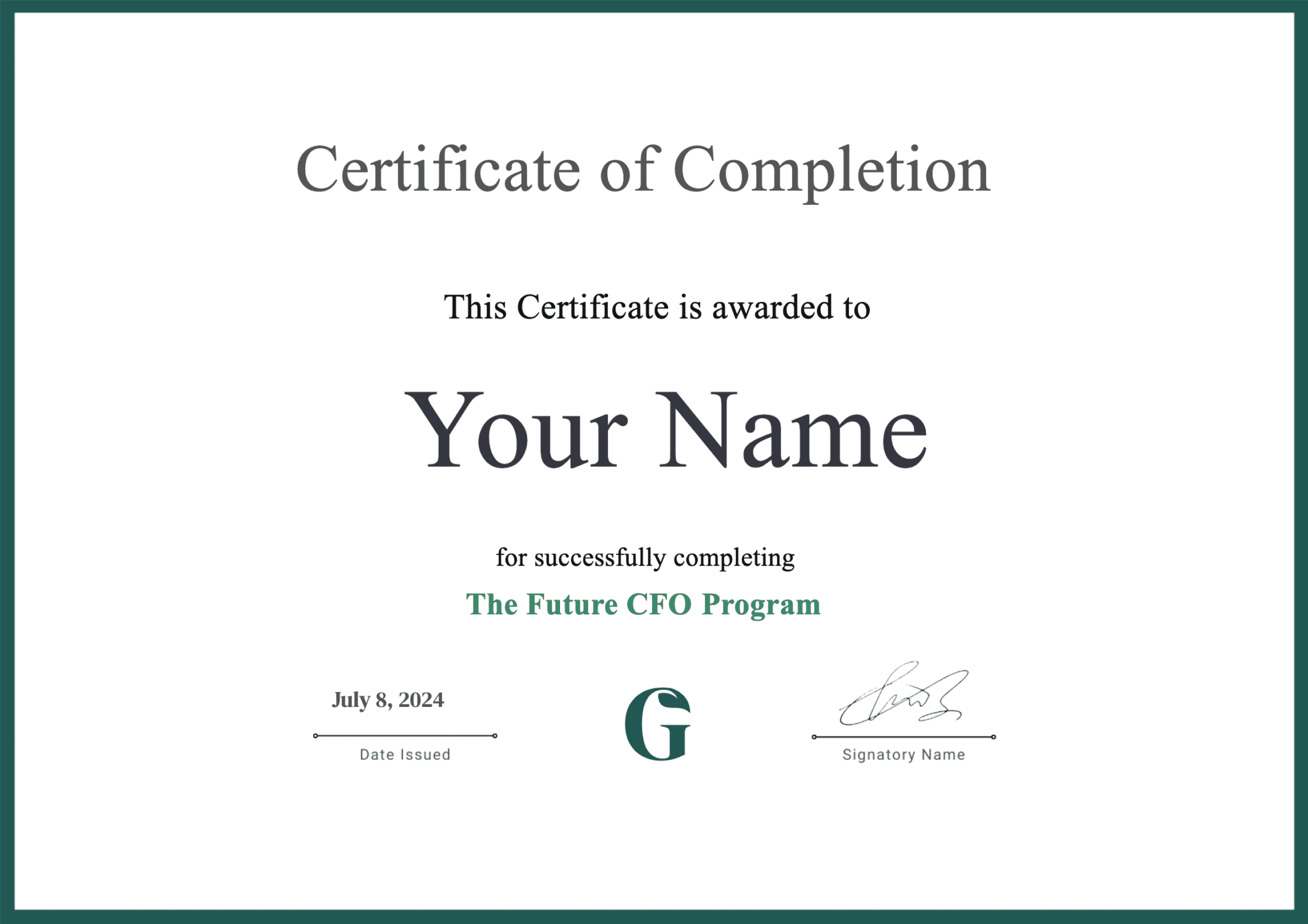 CFO Training | Future CFO Program For Aspiring CFOs