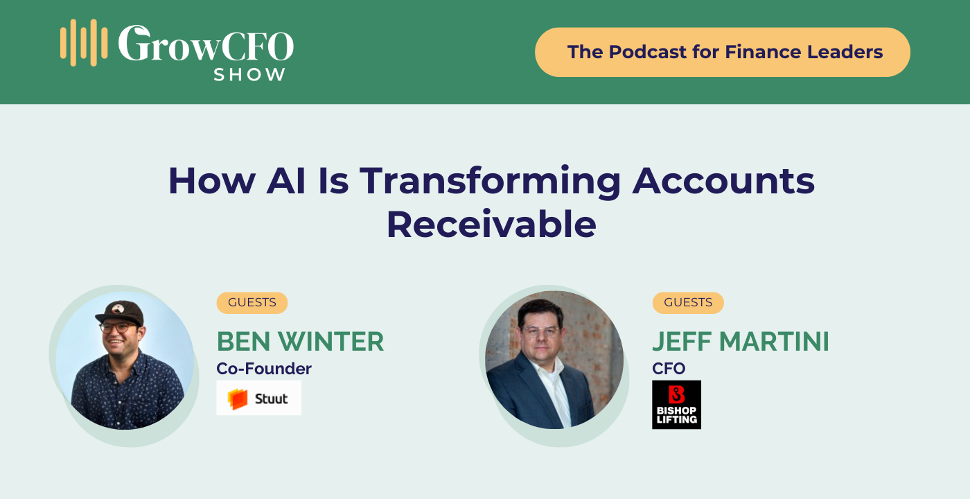 #235 How AI Is Transforming Accounts Receivable with Ben Winter, Co ...